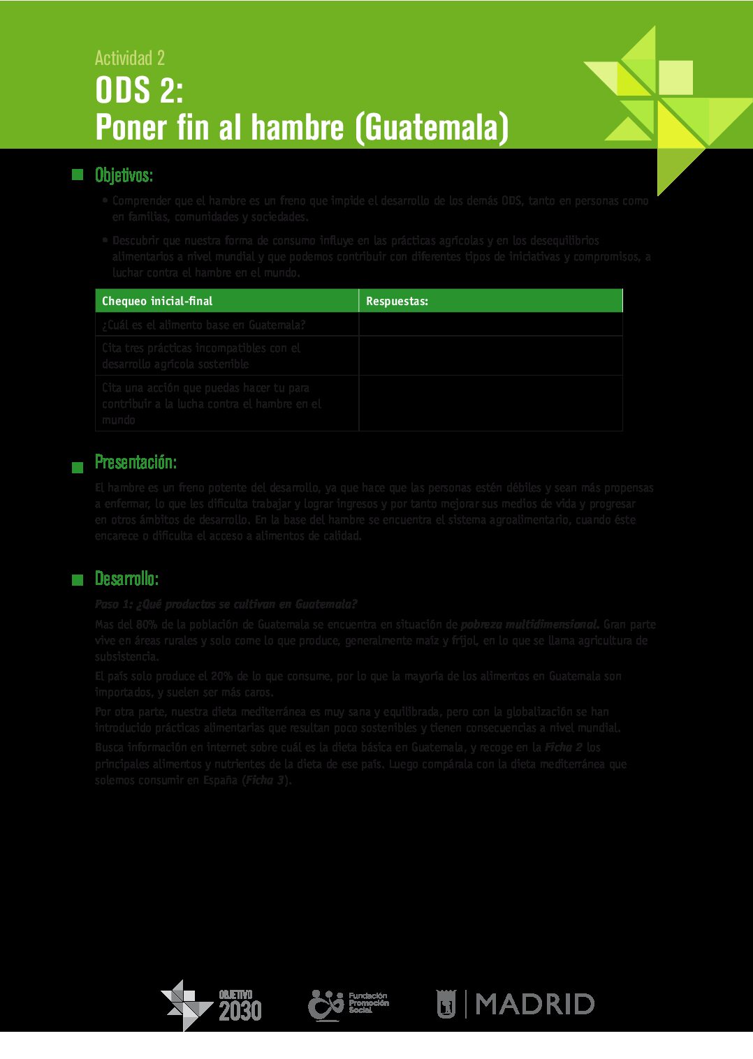 ODS2 | Fundación Promoción Social